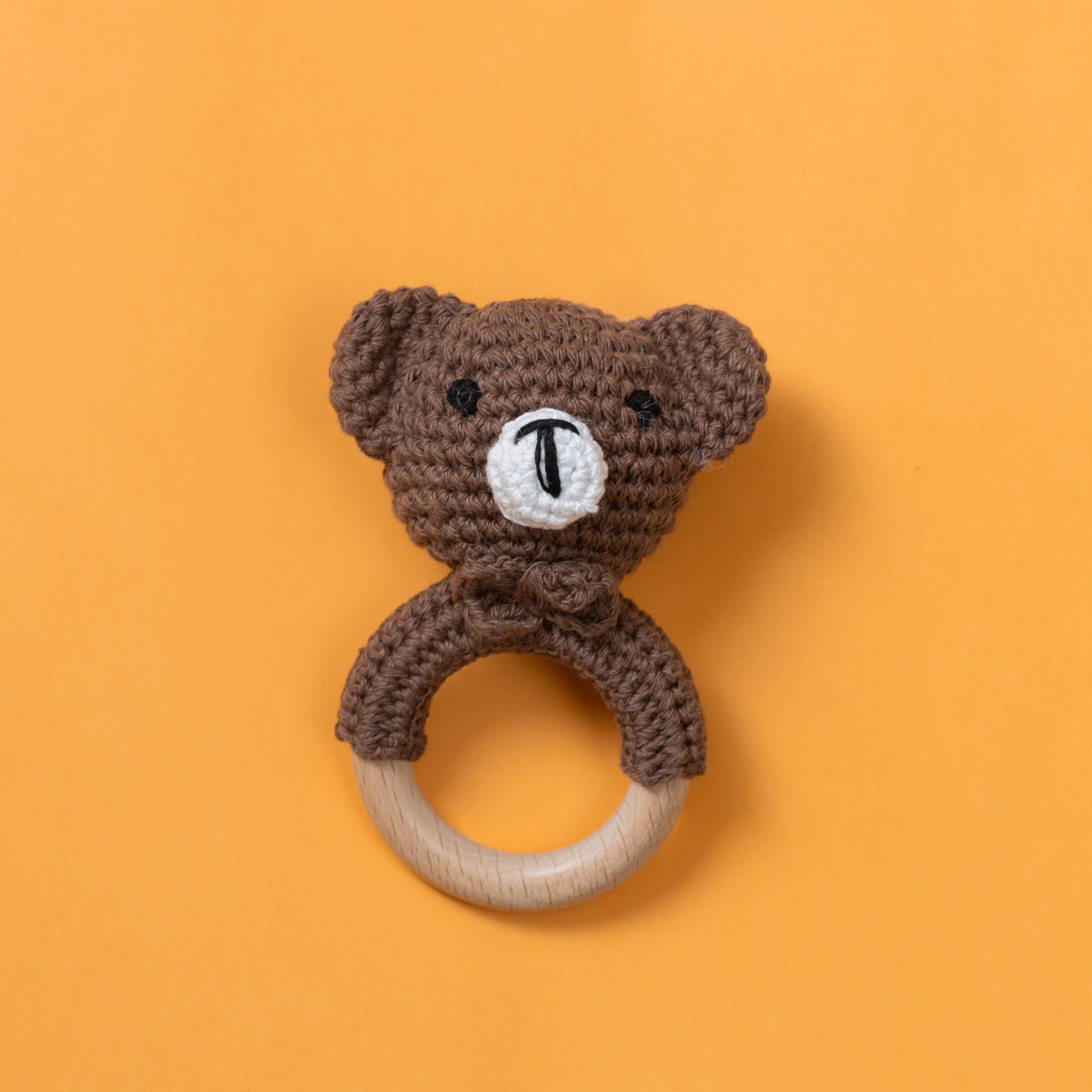 Bear Baby Rattle – Seaton Three